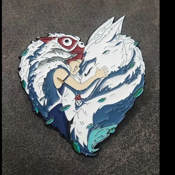 Jewelry | Princess Mononoke Enamel Pin | Poshmark